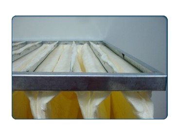 Filtre à poches souples d'efficacité F8 / EN779/ 70% ISO ePM1 - IN9SP